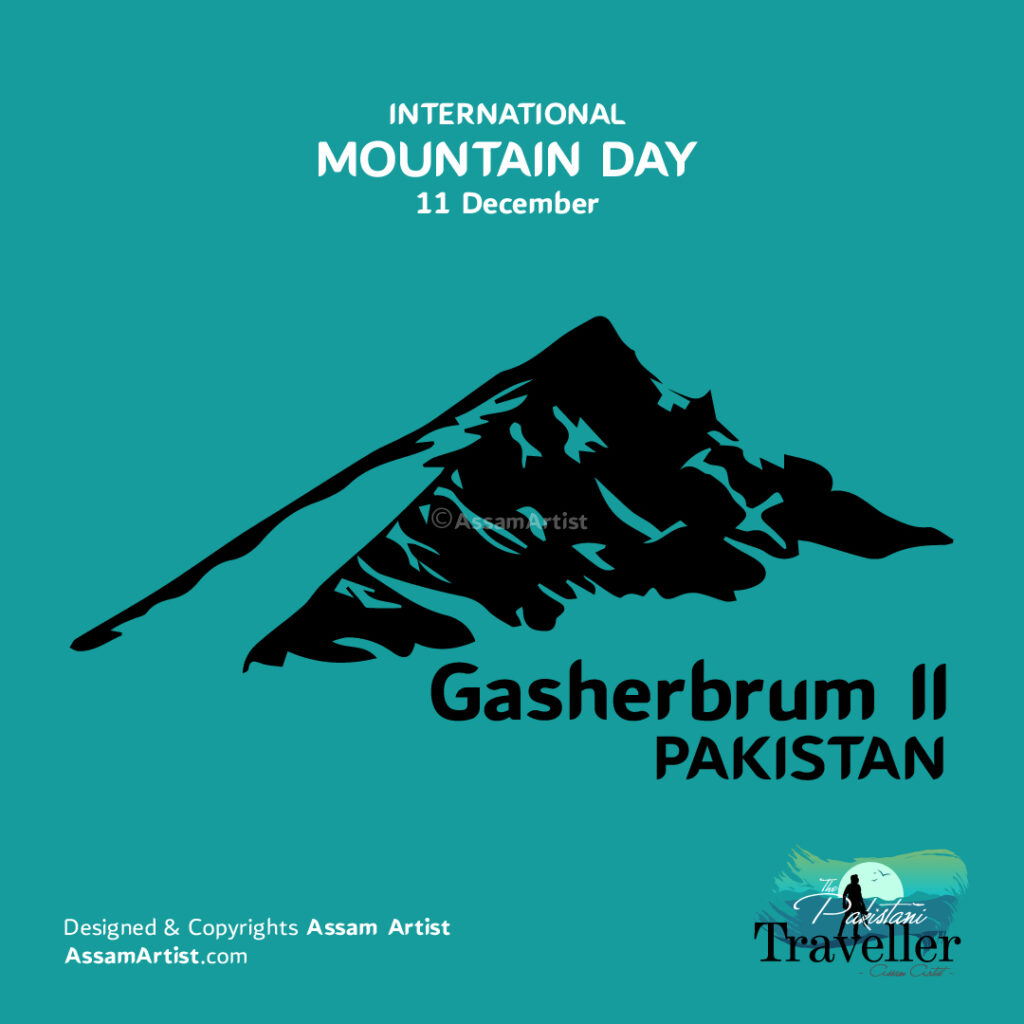 Gasherbrum 2 Solid Style-100 – The Pakistani Traveller Assam Artist ...